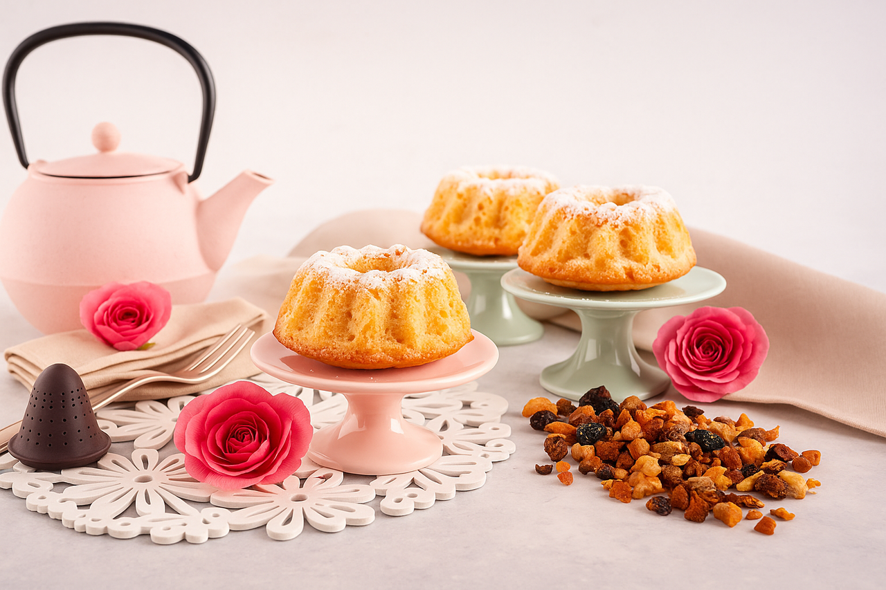 🧁 Minigugelhupf à la Mango Mandarina - perfekt fruchtiger Gugelhupf ...