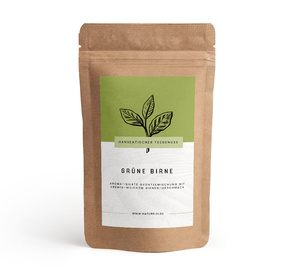 Grüne Birne - aromatisierte Grünteemischung – Naturelei