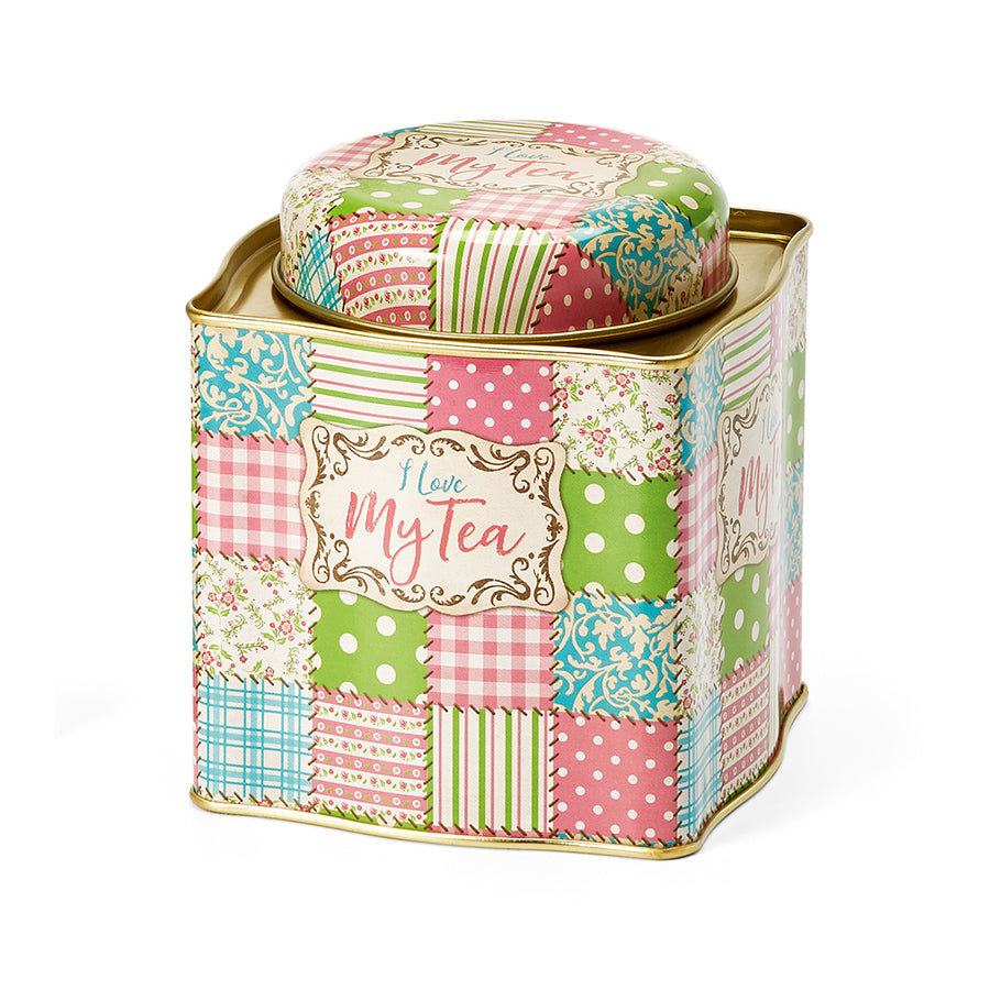 Teedose "I love my Tea" - mit Stülpdeckel - versch. Größen – Naturelei